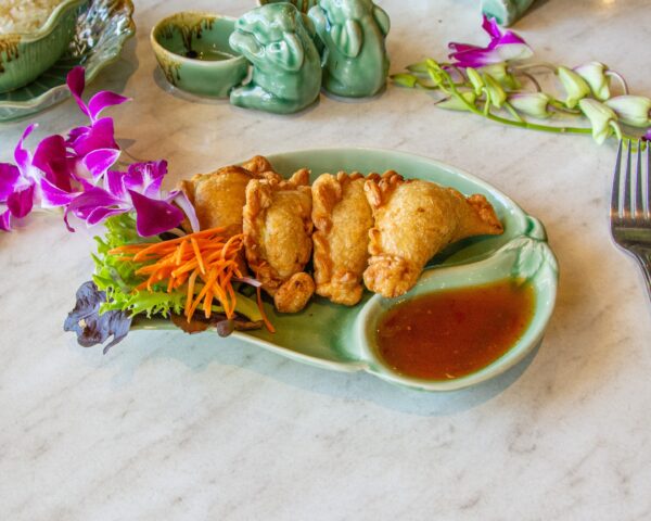 Thai Chicken Curry Puff - Centre Thai Cafe and Restaurant
